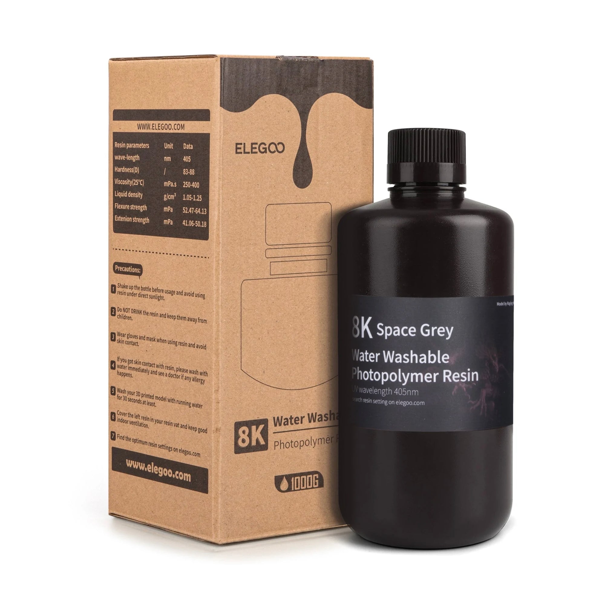 ELEGOO Water-Washable Resin 8K - 1000g - dot 3D FACTORY